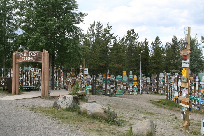 Sign Post Forest of Watson Lake, Alaska | Amusing Planet